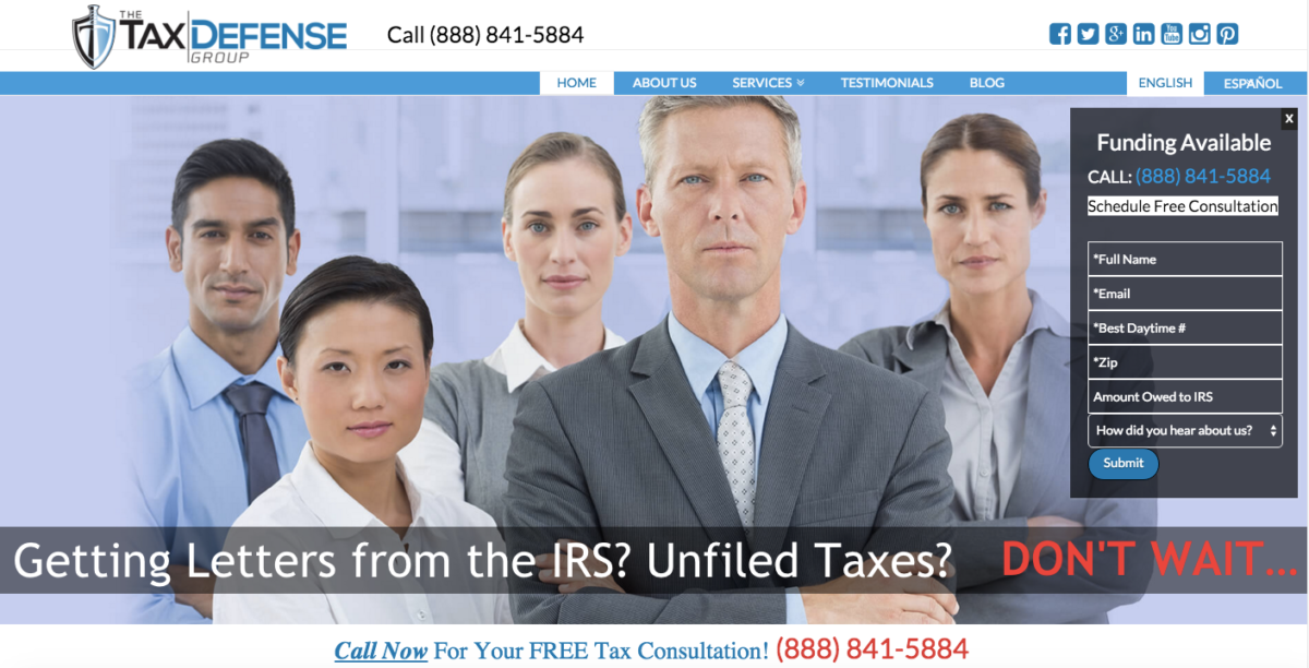 Tax Defense Group - Shure Business Inc.